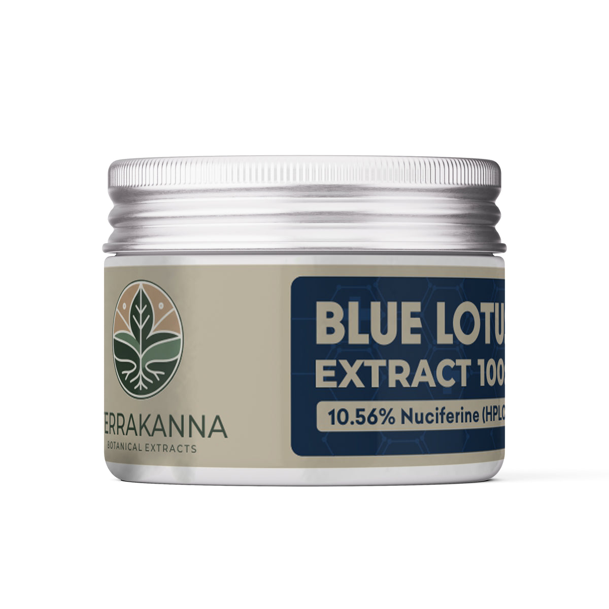 Blue Lotus Extract 100:1 10g | 10.56% Nuciferine HPLC – Terrakanna
